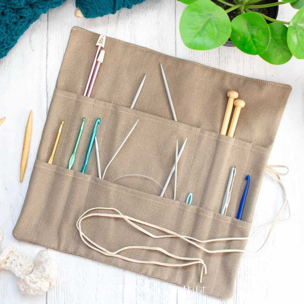 Sew your own knitting storage bag with this free pattern