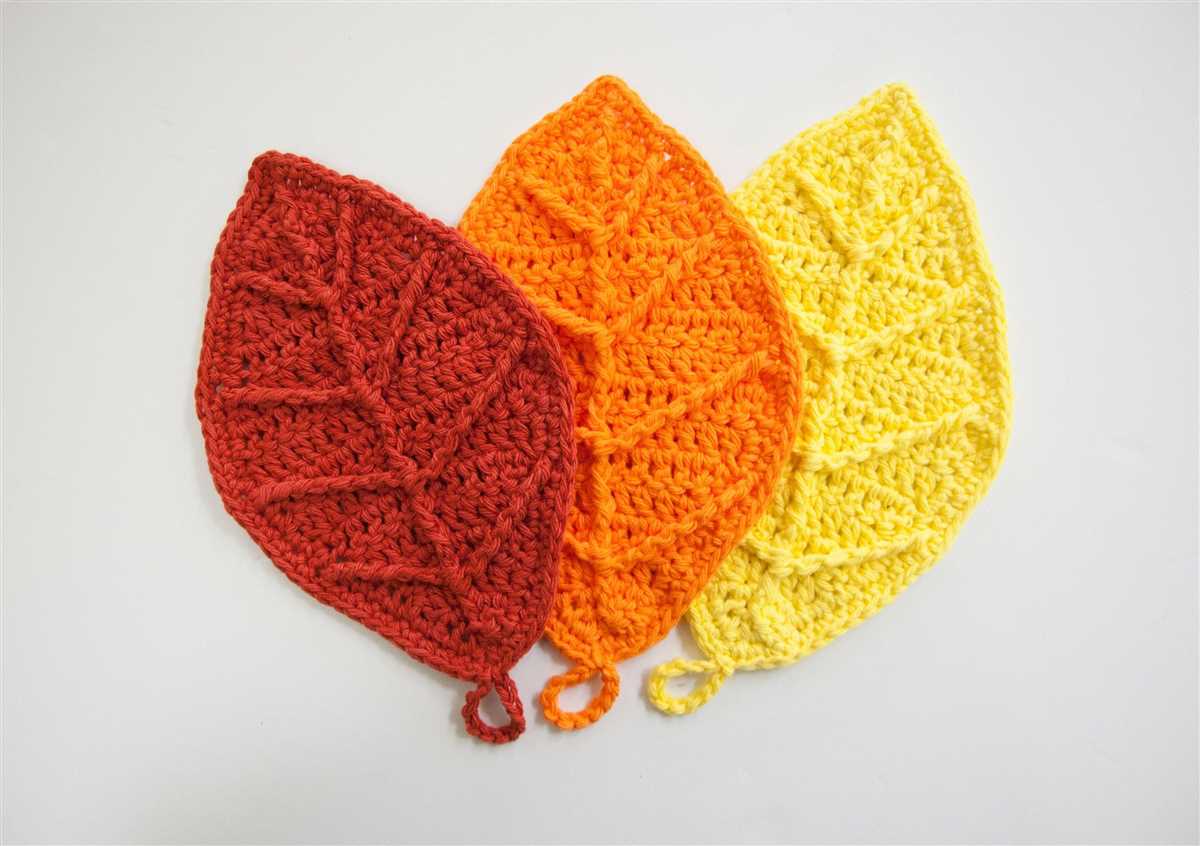 Cozy and Free: Knit Your Own Autumn Leaves