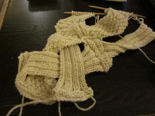 Knit a Chic Braided Infinity Scarf with this Free Pattern