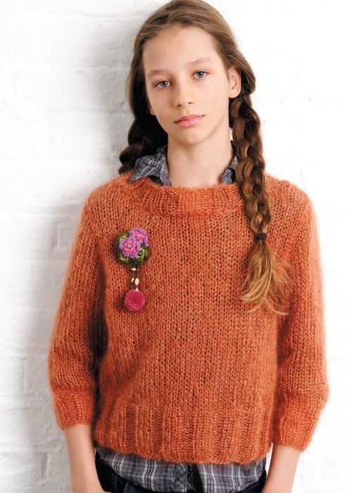 Stylish knitwear for fashionable teenagers