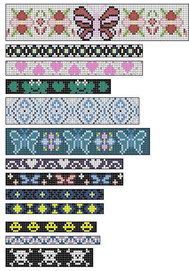 Beautifully crafted loom knitting patterns available for free