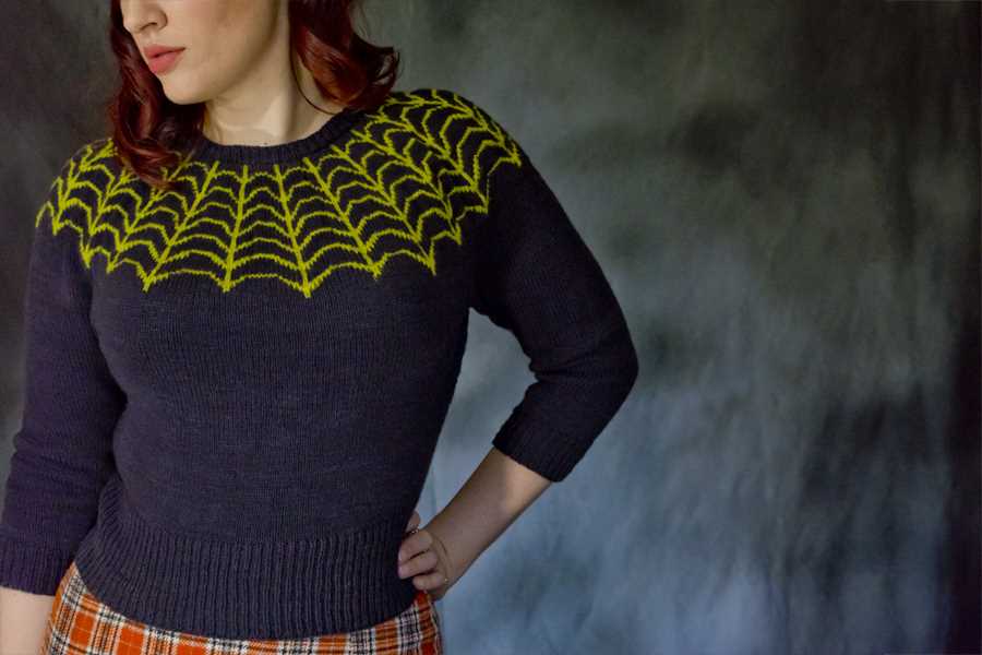 Spooky and Stylish: Knit Your Own Halloween Sweater