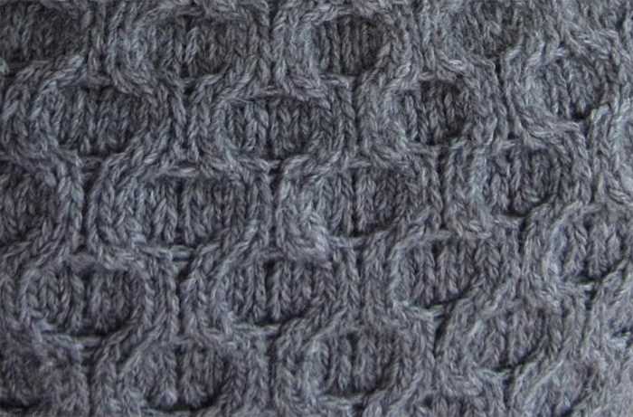 Unveil the Intricate Honeycomb Cable Knit Pattern