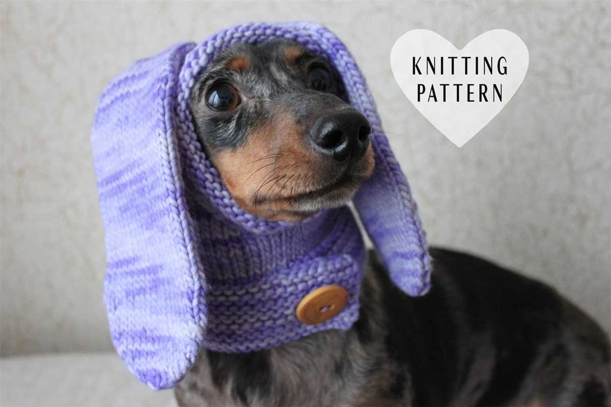 Cozy Canine: Knit Your Own Dog Snood