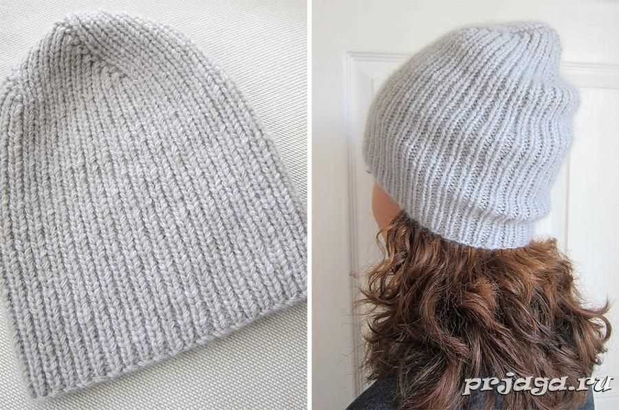 A unique pattern for a cozy double layer knitted hat
