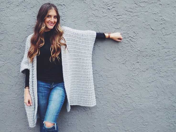 Effortless Ruana: A Simple Knitting Pattern