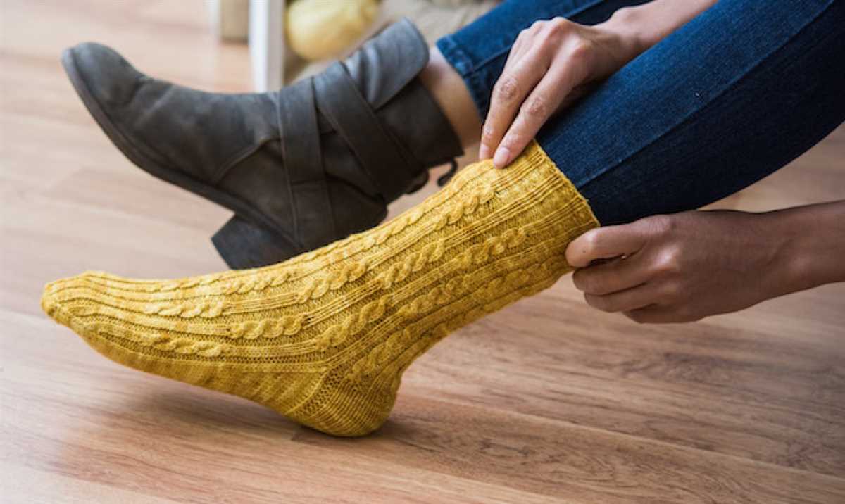 Effortless knitting: How to make socks with just 2 needles