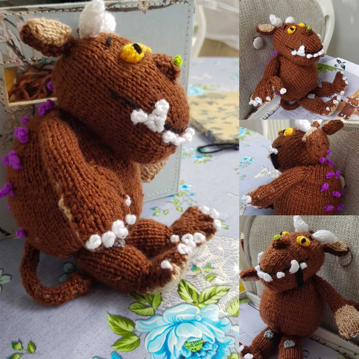 Knit Your Own Gruffalo: Free Pattern Inside!