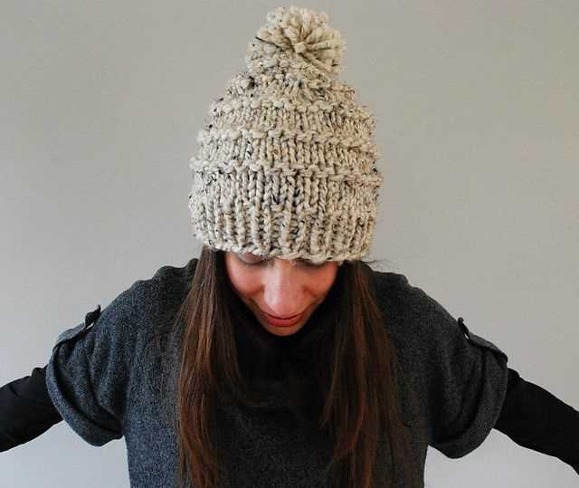Simple and Stylish Knit Hat Pattern for Free