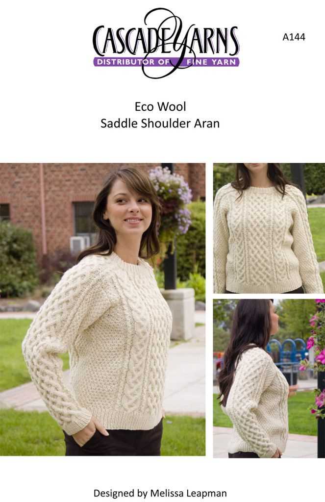 A Unique Knitting Pattern: Saddle Shoulder Sweaters