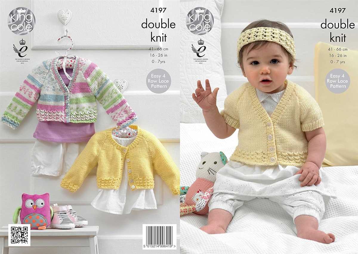 Download free knitting patterns from King Cole