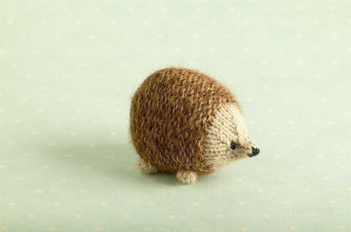 Knit your own hedgehog with this free pattern!