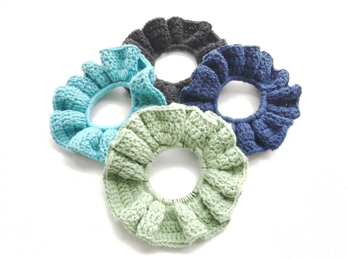 Easy Knit Scrunchies Pattern