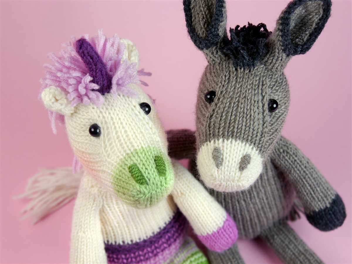 Free Downloadable Unicorn Knitting Pattern
