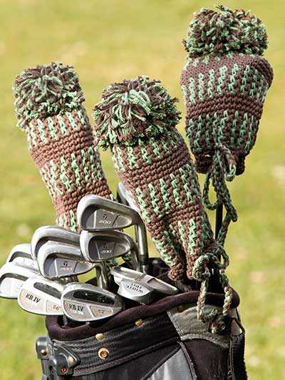 Knit a Simple Golf Club Cover with Ease