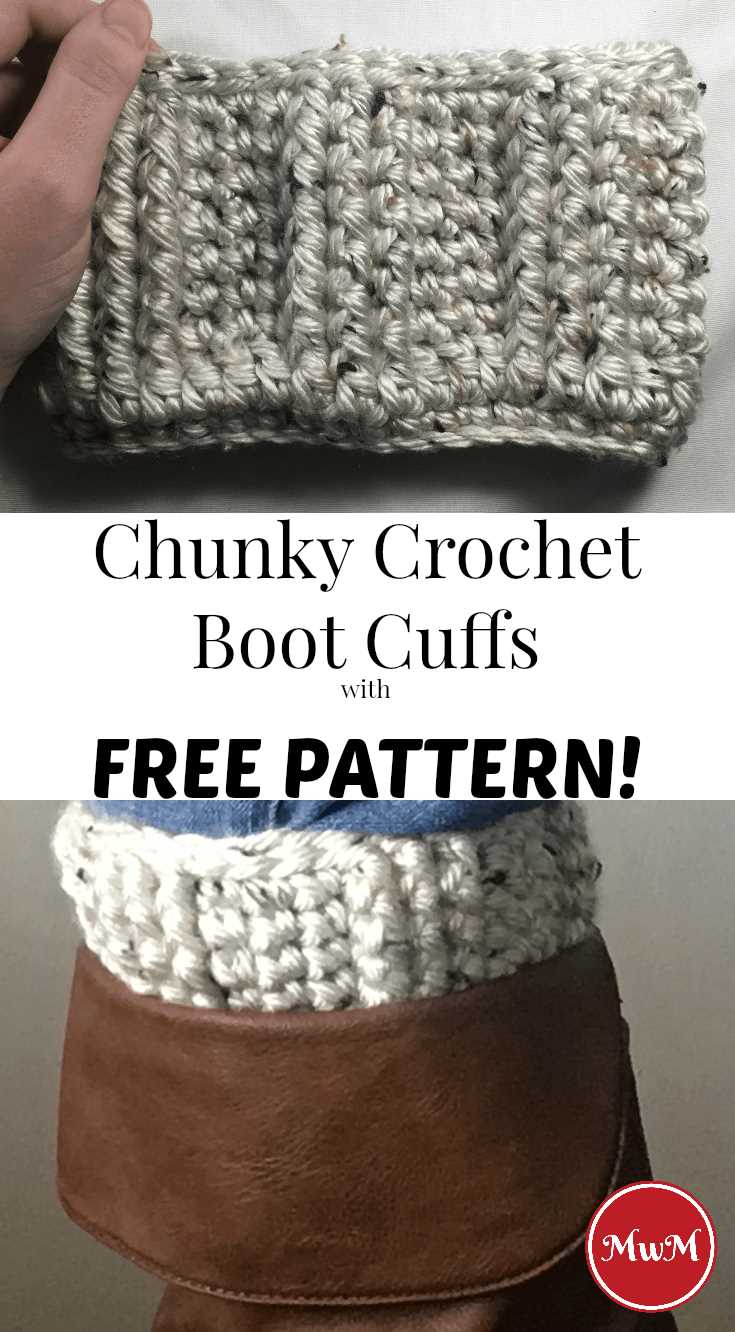 Knit boot cuffs: Get creative with this free pattern!