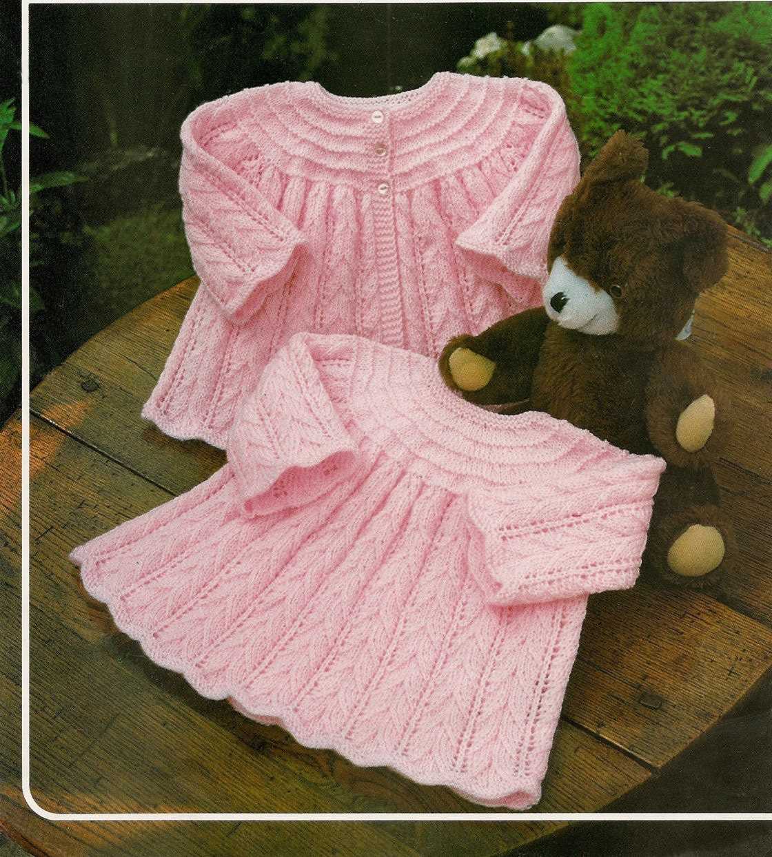 Stylish and Easy-to-Knit Matinee Coat Patterns