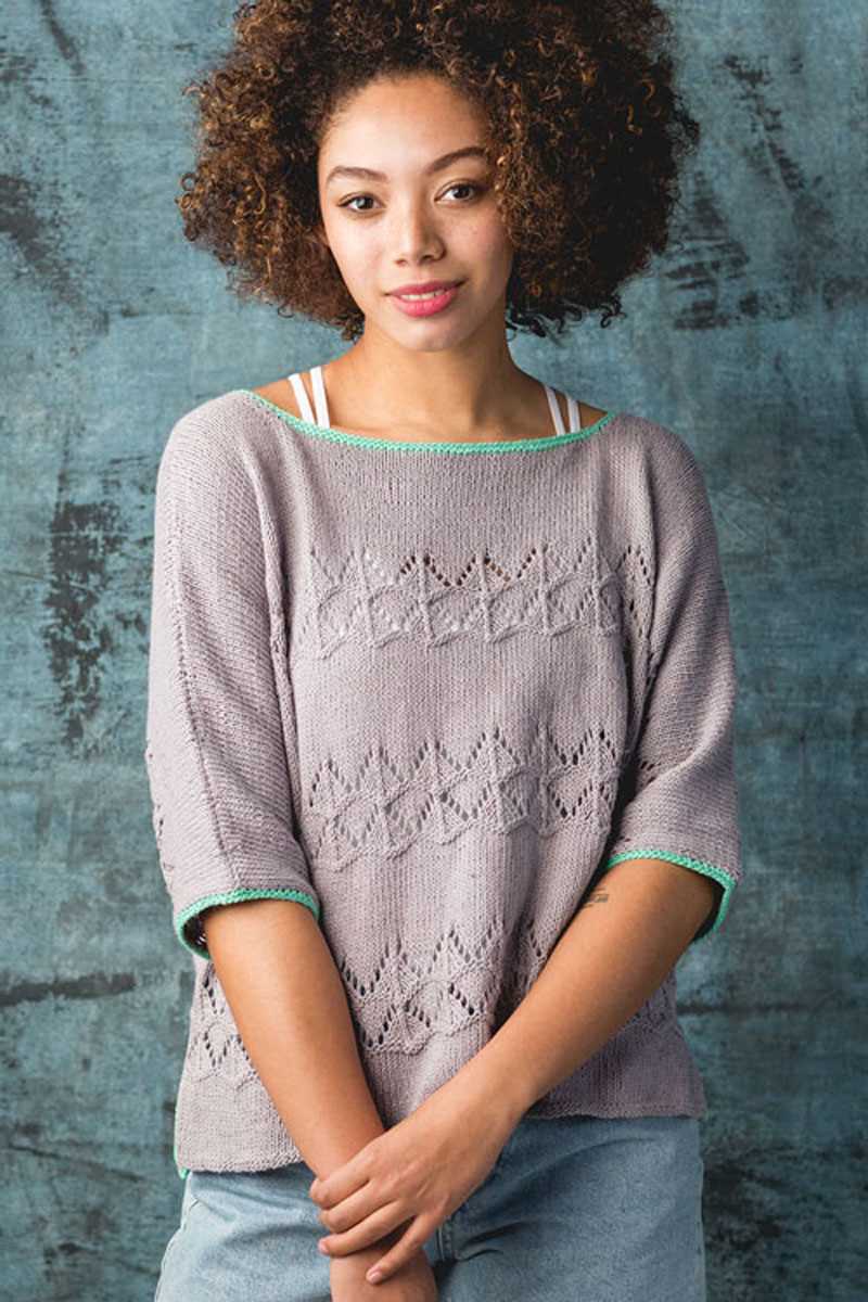 Stylish Boat Neck Top: A Unique Knitting Pattern