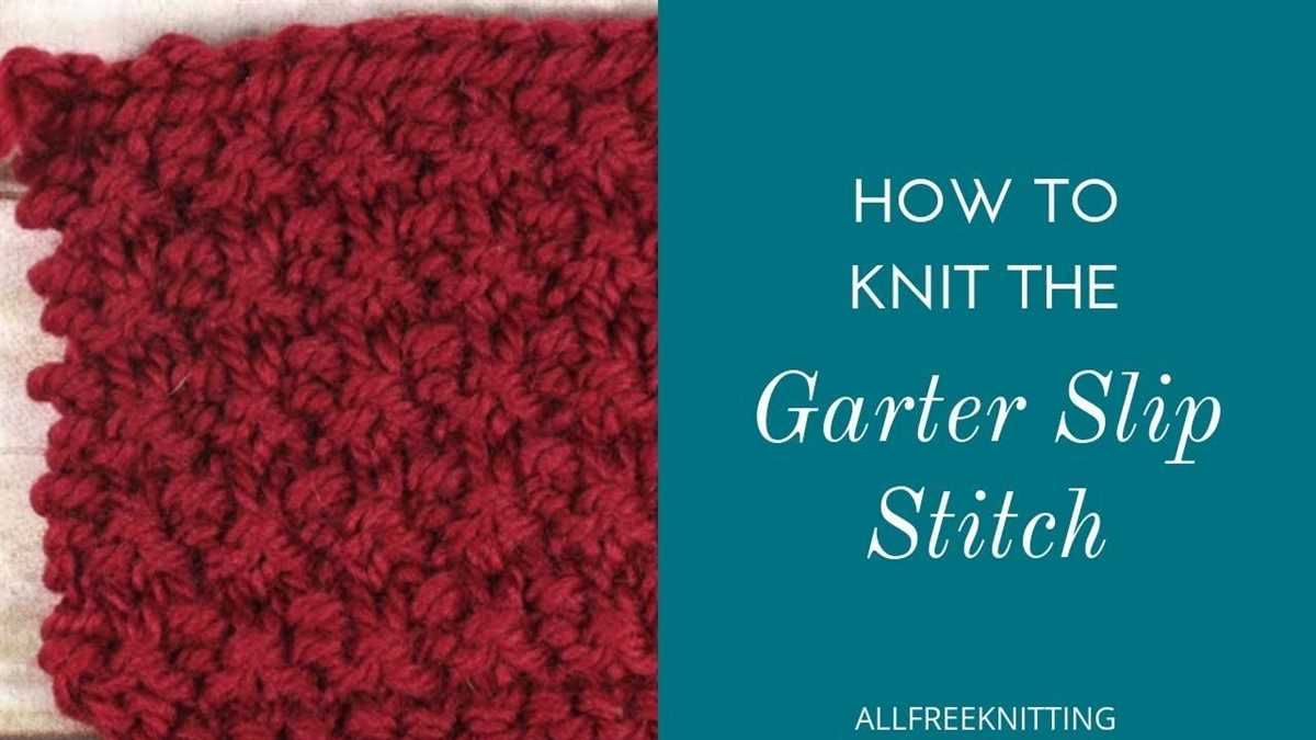 Understanding the Basics: Garter Stitch in Knitting Patterns